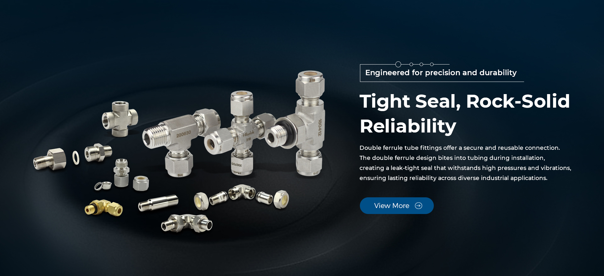 Ganda Ferrule Tube Fittings - Sailuoke Fluid Equipment Inc.